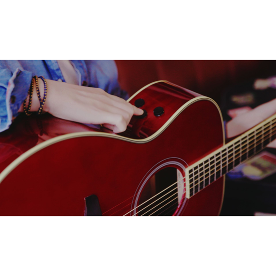 Yamaha FS-TA Ruby Red | Elmelid Musik, Skånes mesta musikaffär